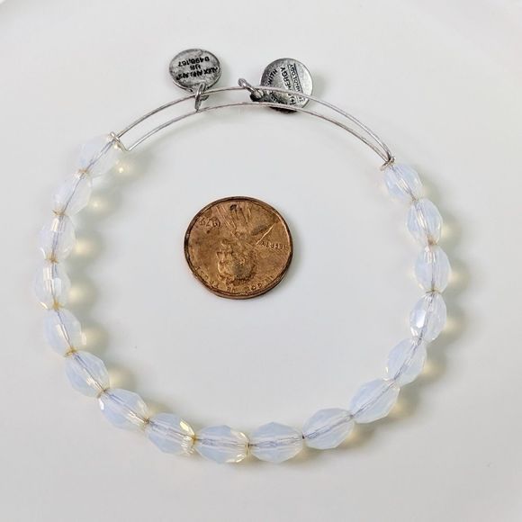 Alex and Ani | Jewelry | Alexand Ani Silver Serenity Pearl Beaded ...